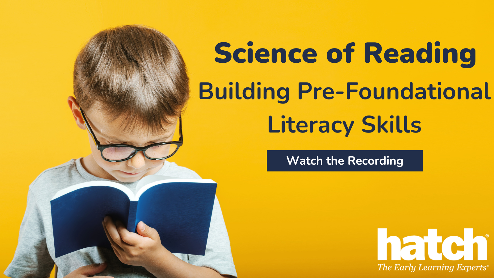 Science of Reading: Building Pre-Foundational Literacy Skills